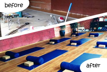 How to set up yoga studio on a small budget – Beinks Yoga